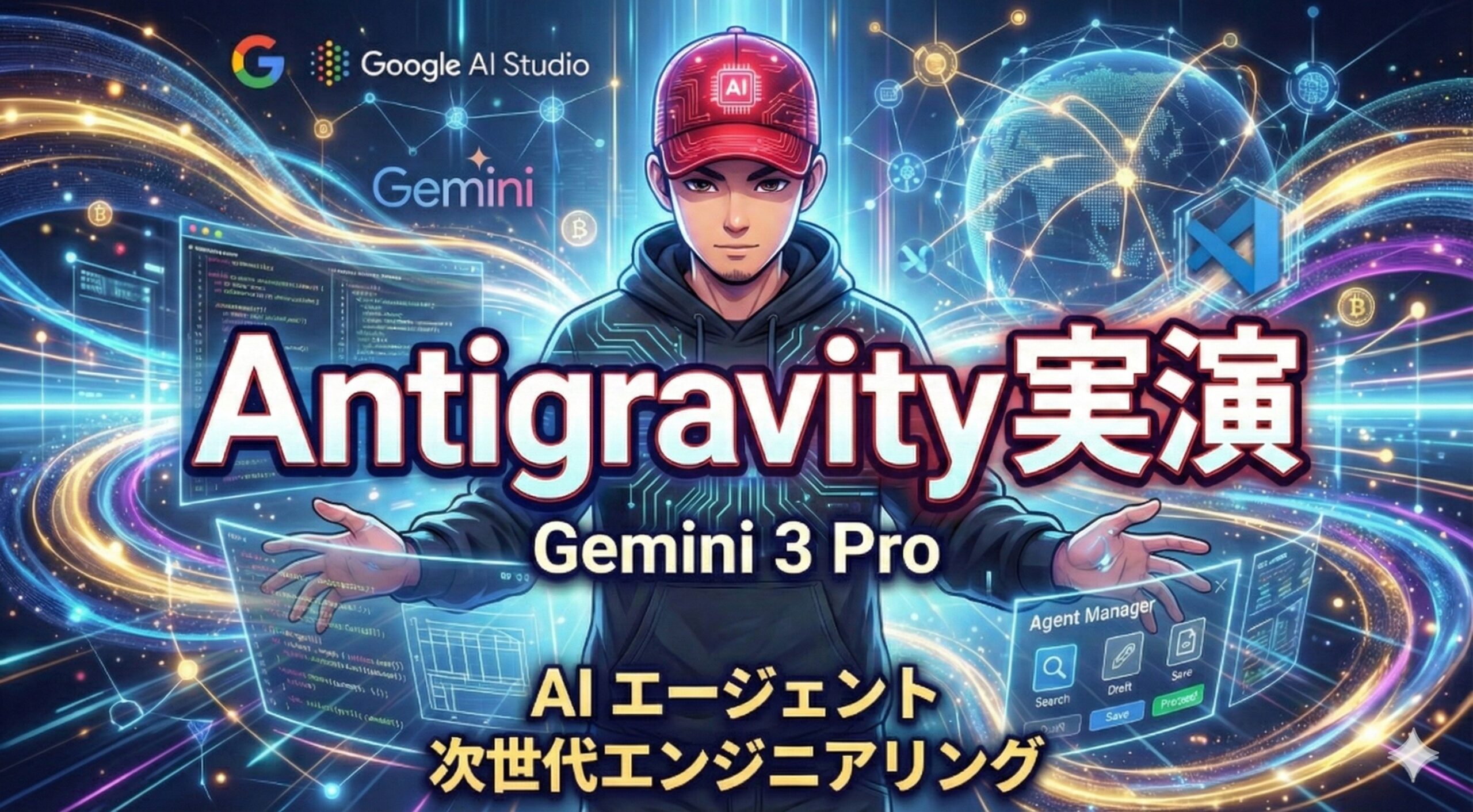 【実演】Google Antigravity完全ガイド！AIエージェントで開発を自動化 | OKIHIRO AI Creative Lab